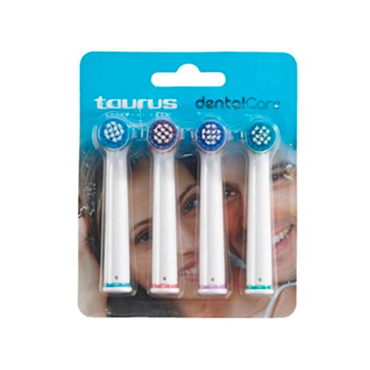 Taurus Dentalcare electric toothbrush heads - 4 Units 6551076