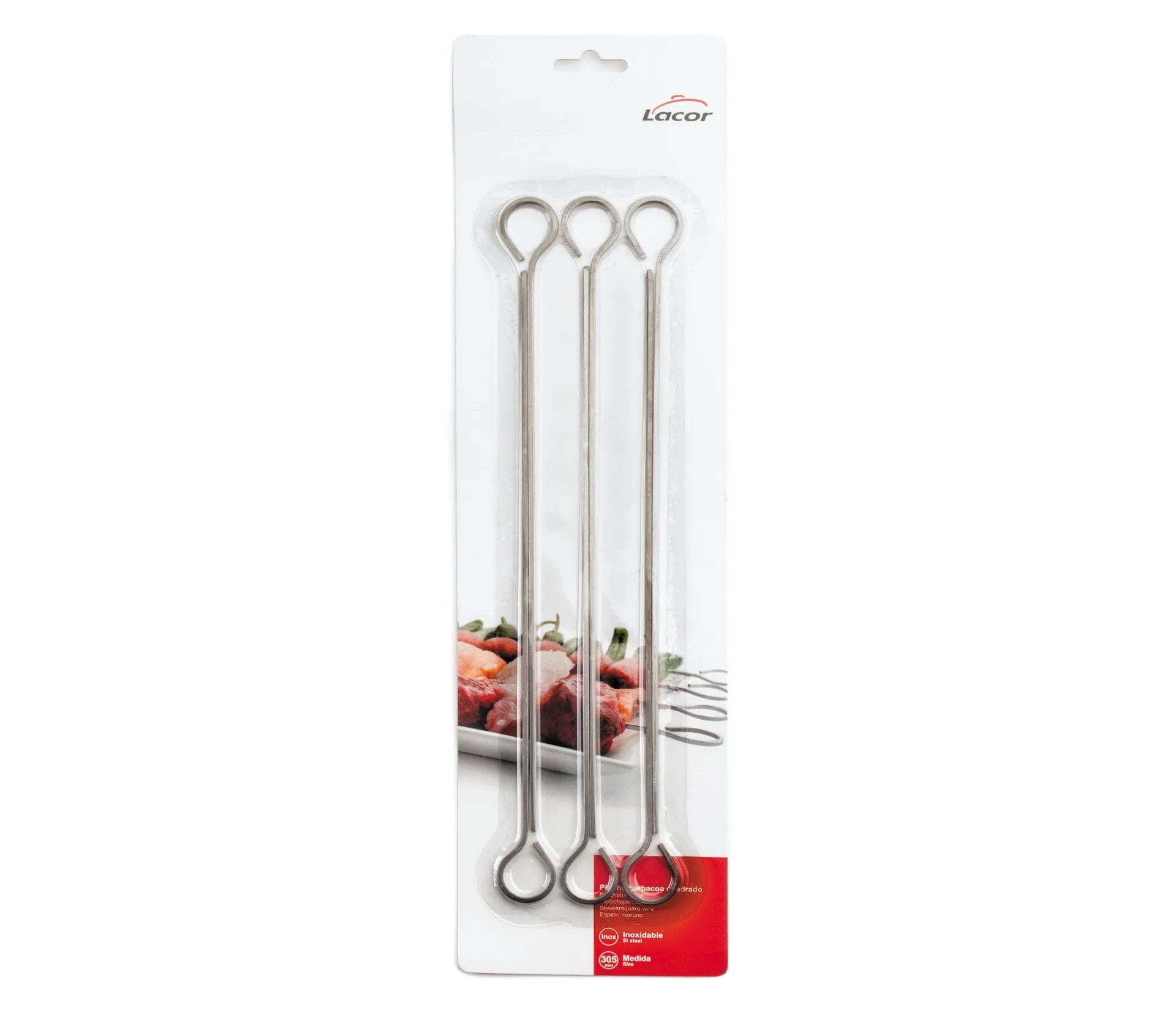 LACOR Set of 6 Inox Moorish skewers 62446
