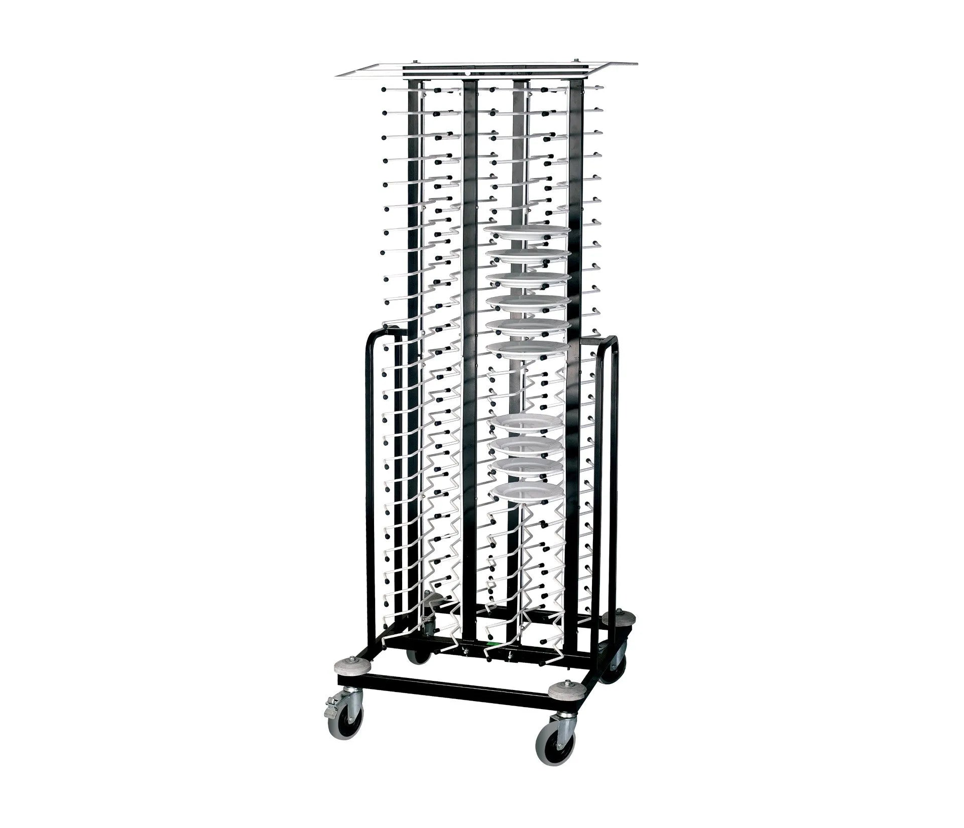 LACOR Mobile plate trolley for 100 plates 66550