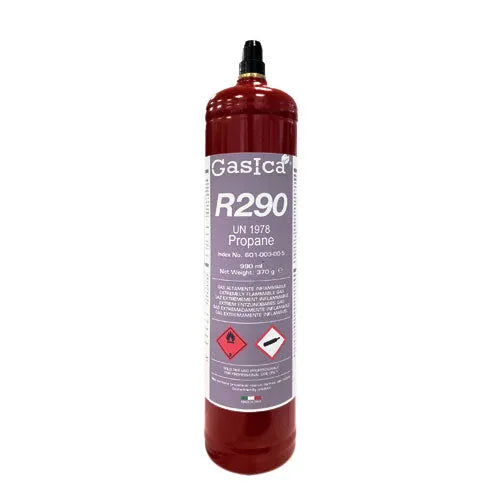 Propane refrigerant gas GASICA R290 - Electrotodo