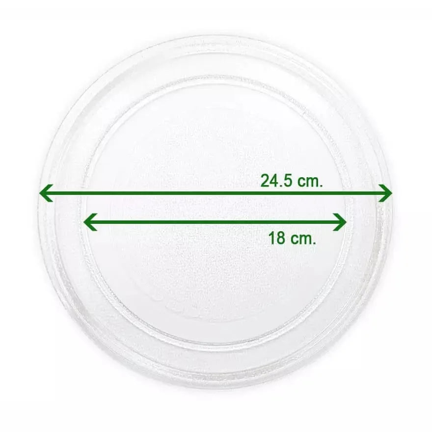 Spare microwave plate LG Teka diameter 24.5 cm
